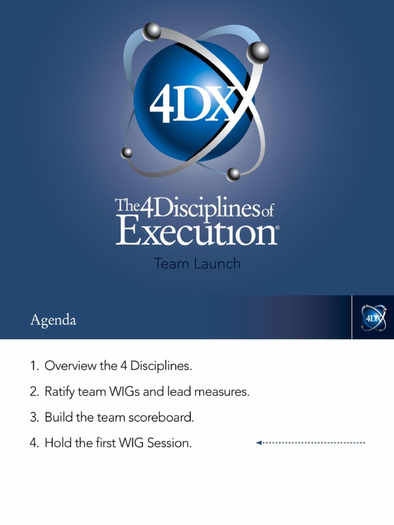 PLN TJB - Sosialisasi 4DX - English | PDF