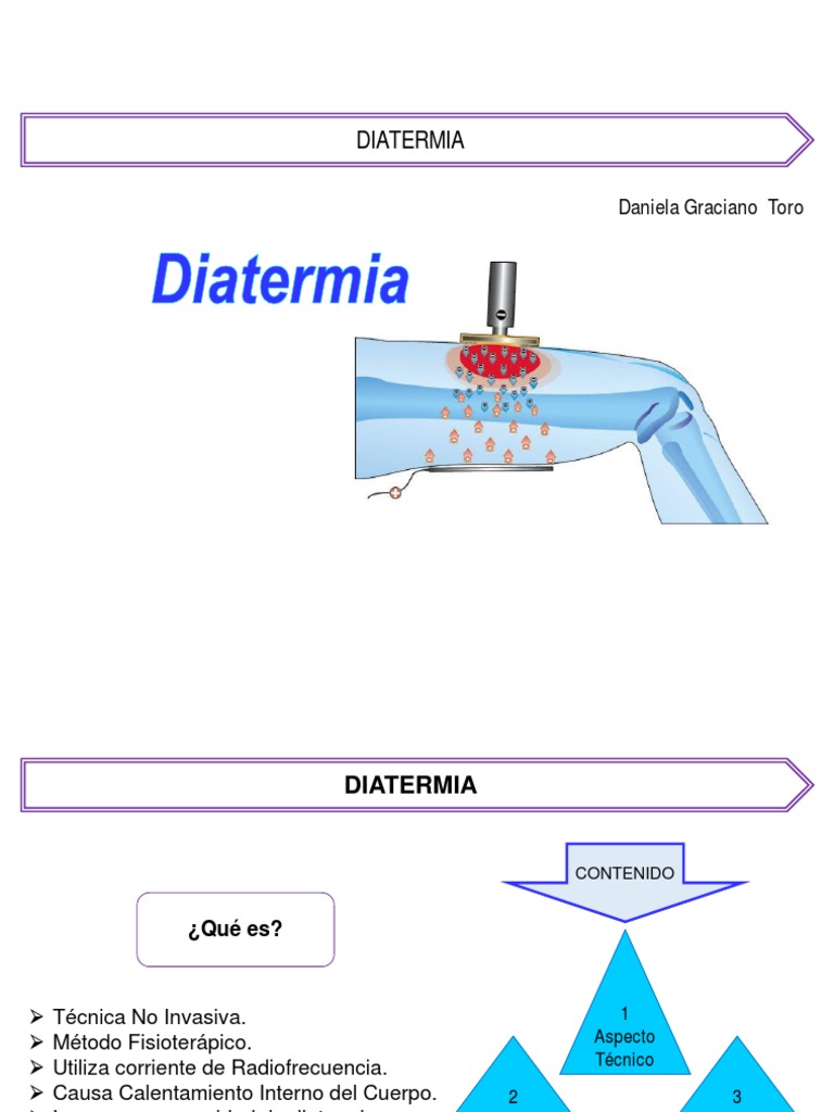 Diatermia: una técnica fisioterapéutica de calentamiento corporal ...
