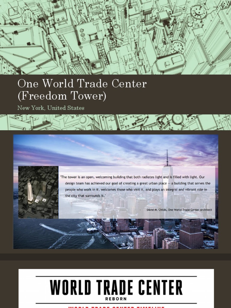 One World Trade Center | PDF | World Trade Center (1973–2001 ...