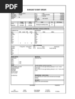 Contoh Format Captain Order | PDF | Cooking, Food & Wine