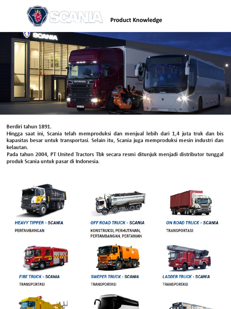 Pengetahuan Produk Scania | PDF