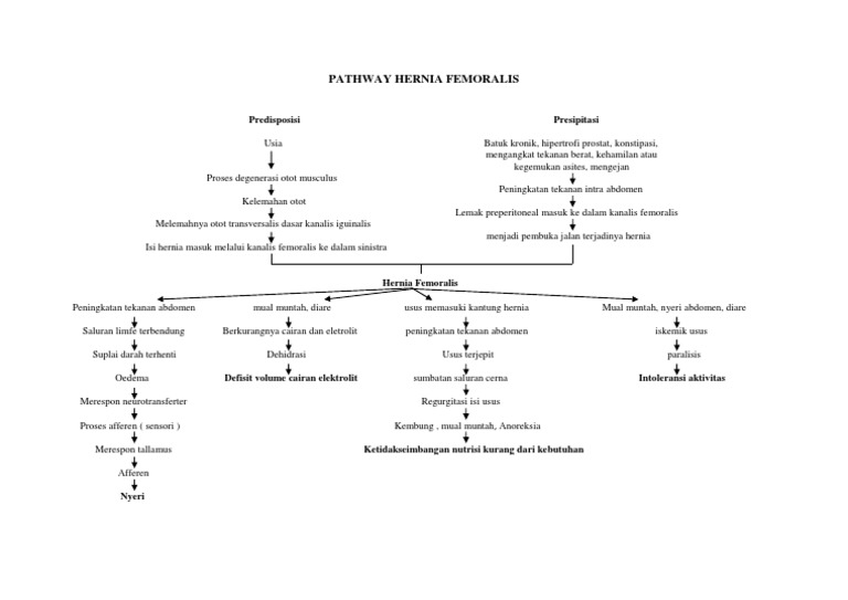 Pathway Hernia Femoralis | PDF