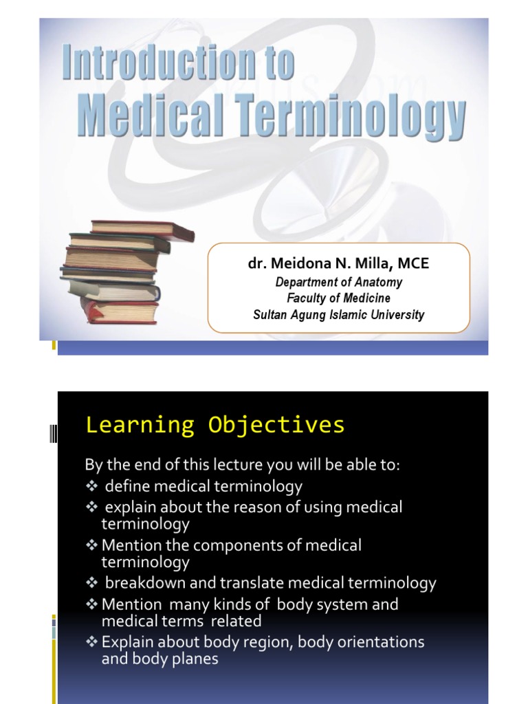 Introductrion To Medical Terminology 2015 | PDF | Medicine | Linguistics