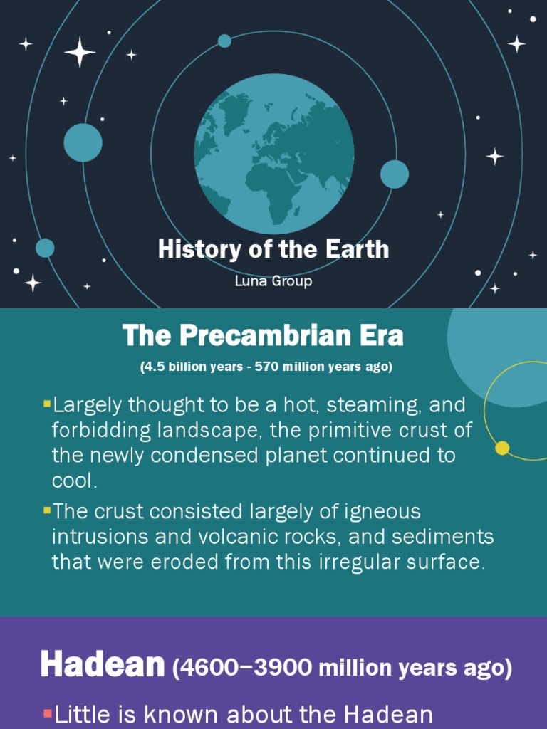 History of The Earth | PDF | Sedimentary Rock | Geology