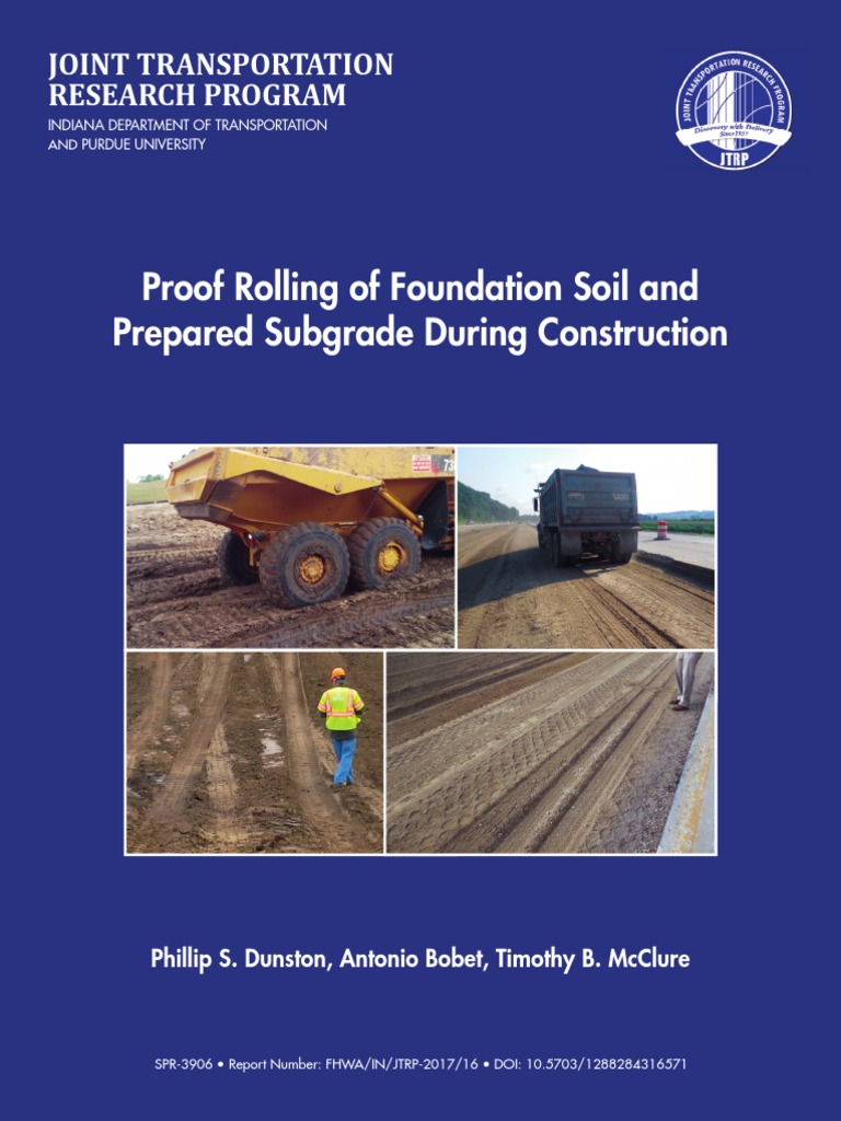 Proof Rolling of Subgrade | PDF | Road Surface | Specification ...