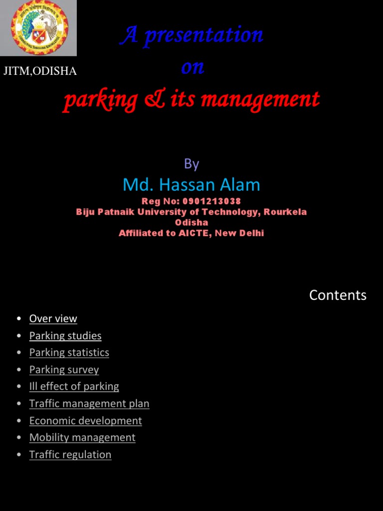 Parking Management Strategies Overview | PDF | Parking | Parking Lot