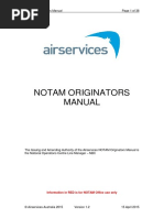NOTAM Manager System | PDF | Federal Aviation Administration | Password