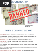 Demonetization Project Class12 Economics | PDF