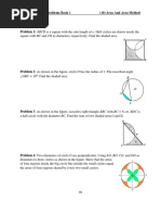 Amc 10 Circle Problems 2 | PDF | Circle | Area