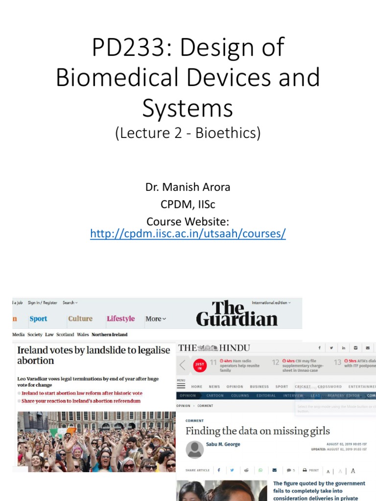 Design of Medical Devices and Systems | Download Free PDF | Medical ...