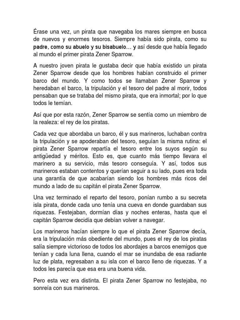 El Pirata y La Sirena | PDF | Piratería | Sirena