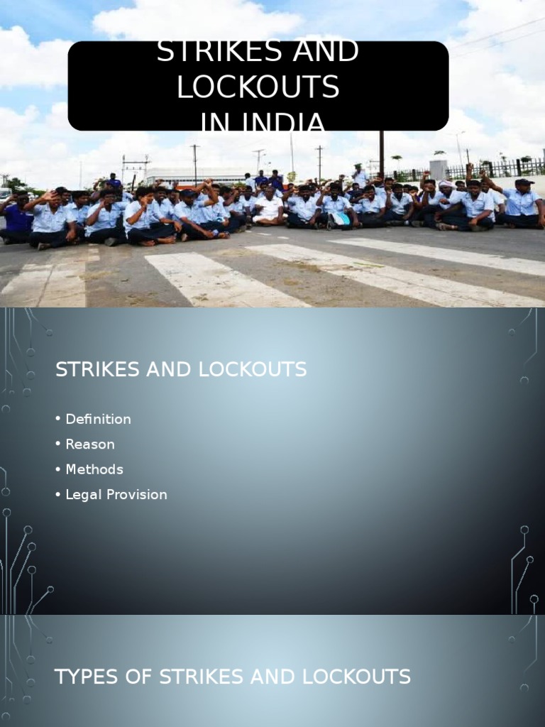 Strikes and Lockouts | PDF