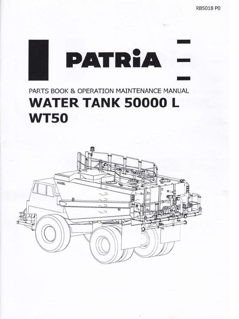 Patria. Parts Book & Operation Maintenance Manual | PDF