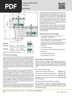 Robuschi Data Sheet Robox | PDF | Valve | Electric Motor