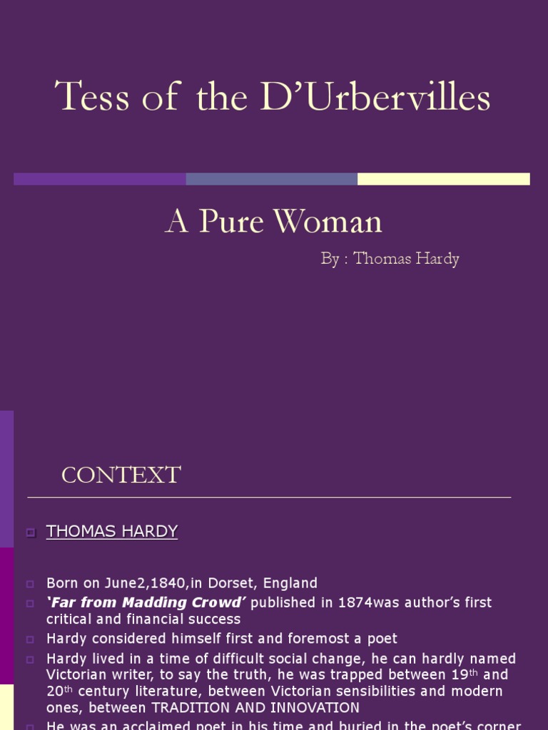 Tess of The DUrbervilles Review | PDF | Tess Of The D'urbervilles ...