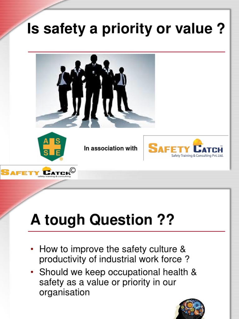Safety: Value vs. Priority Debate | PDF | Business