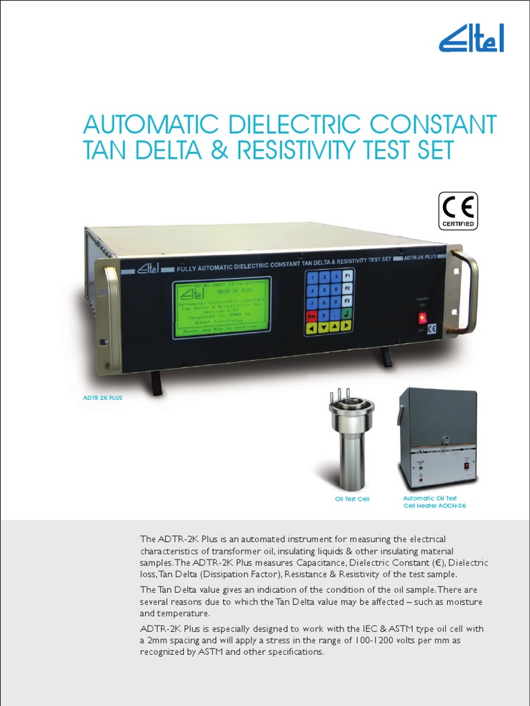 Tan Delta | PDF | Capacitor | Dielectric