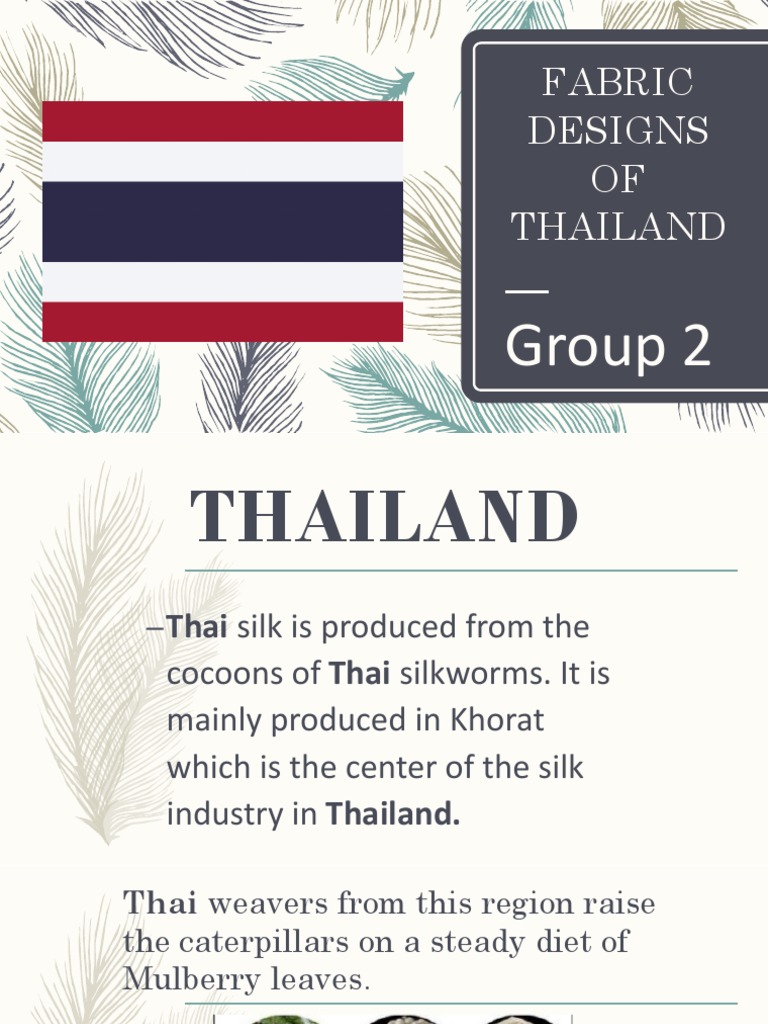 Brunei and Thailand Fabric Designs | PDF | Home & Garden | Art
