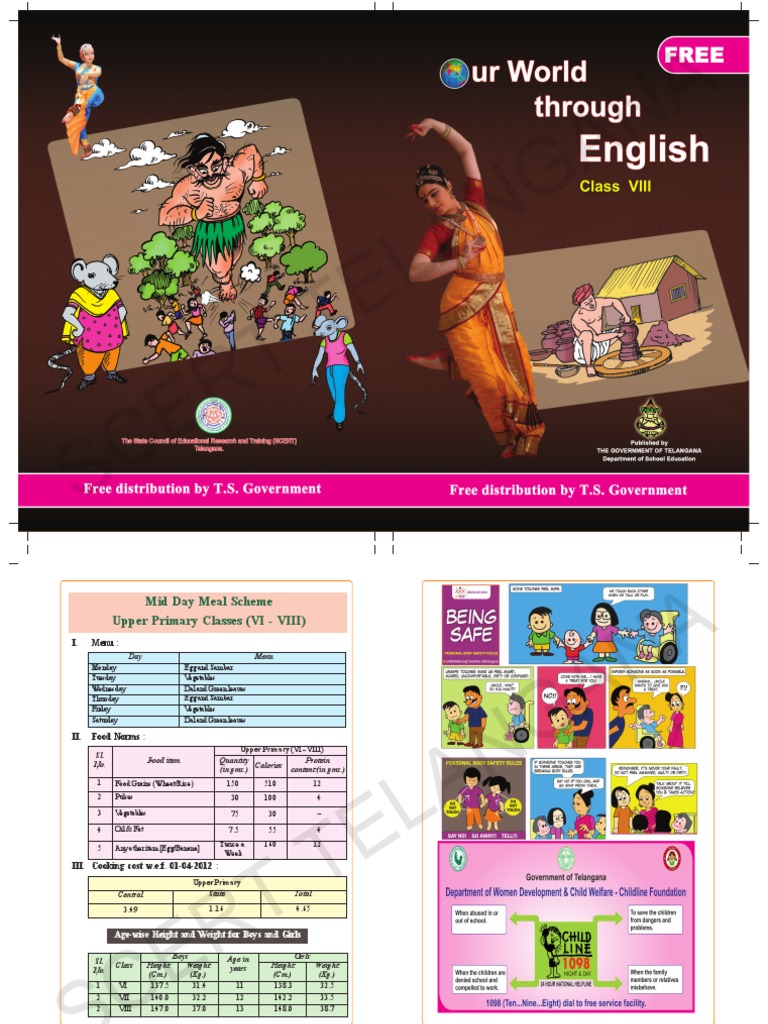 SSC - 8TH Class Text Book | PDF | Oliver Twist | Phrase