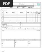 Bolt Torque Test Report: Project / No.: Report No.: Area / Unit ...