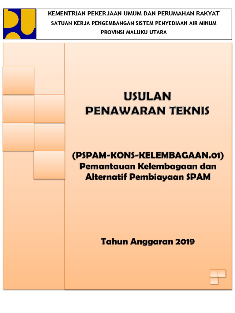 Usulan Teknis Spam Ternate | PDF