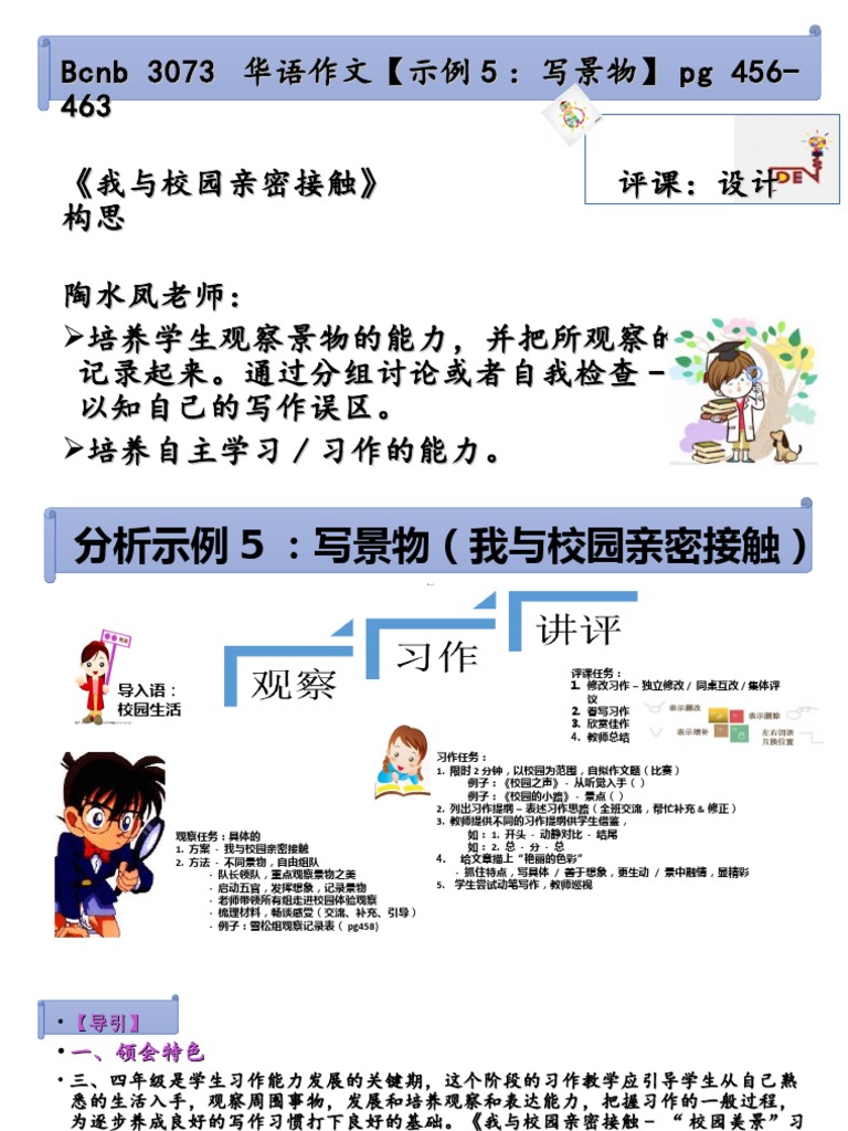 Bcnb 3073 华语作文 | PDF