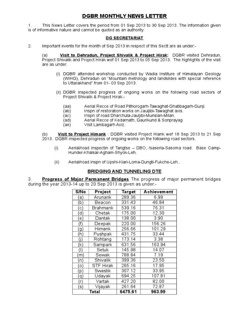 DGBR Monthly News Letter: DG Secretariat | PDF | Cytopathology | Breast ...