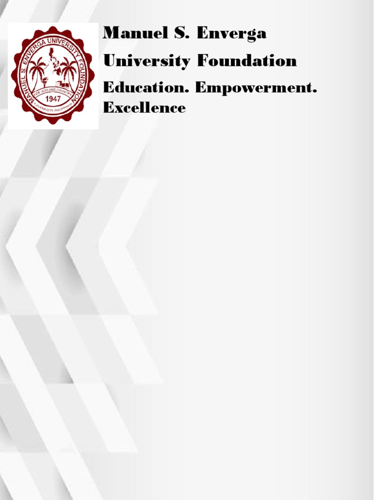 Manuel S. Enverga University Foundation: Education. Empowerment ...