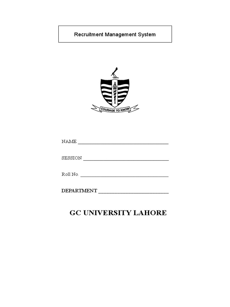 FYP Documentation | PDF | Recruitment | Use Case