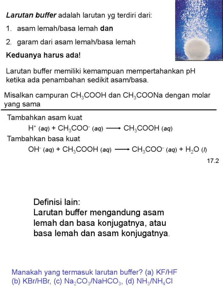 Buffer Dan Titrasi | PDF