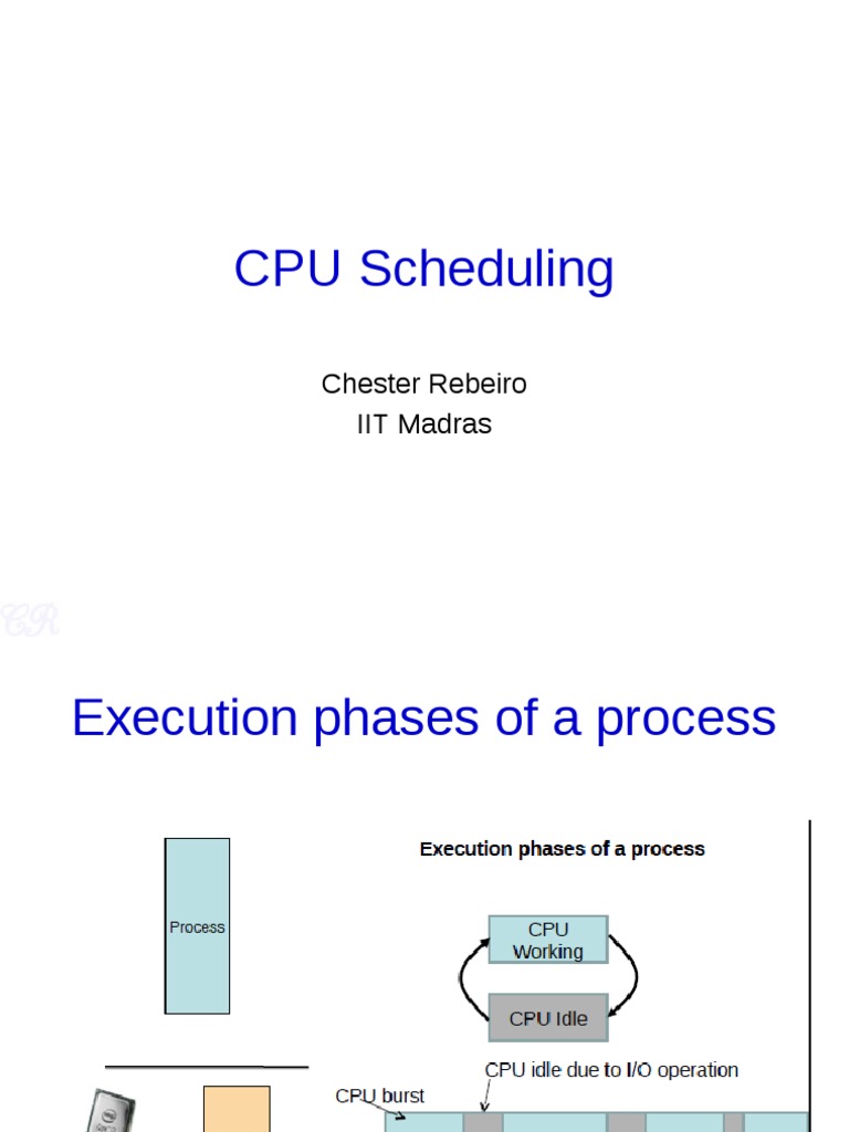 Cpu Scheduling | PDF | Scheduling (Computing) | Runtime System