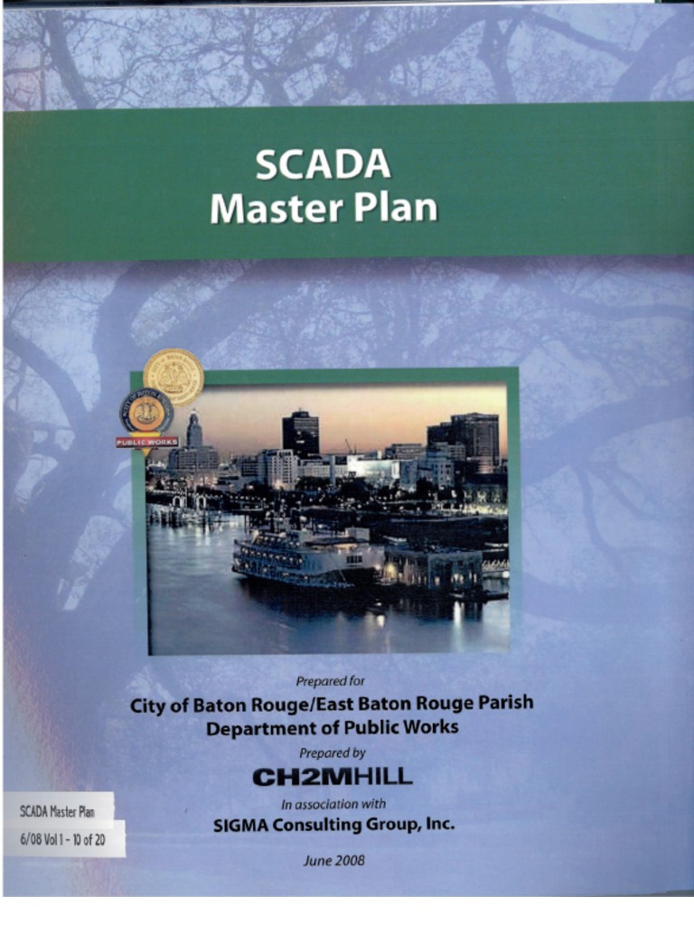 SCADA Master Plan | PDF | Scada | Computer Network