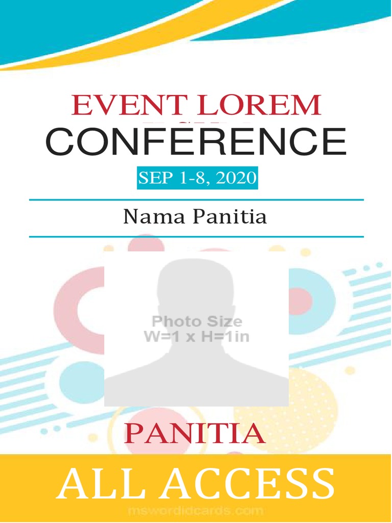 Id Card Panitia 3 | PDF