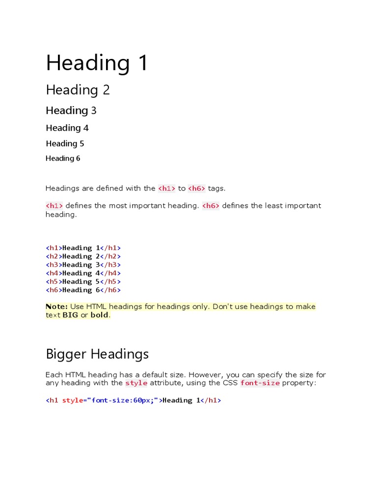 HTML Basics | PDF | Cascading Style Sheets | Html Element