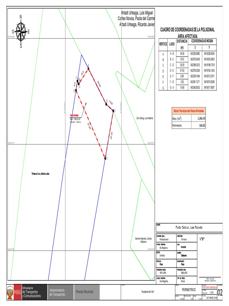 05 Modelo Plano Perimetrico | PDF