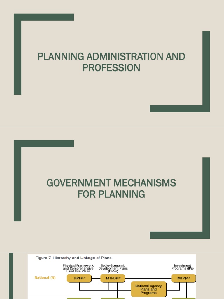 Planning Administration Profession | PDF | Economies | Business
