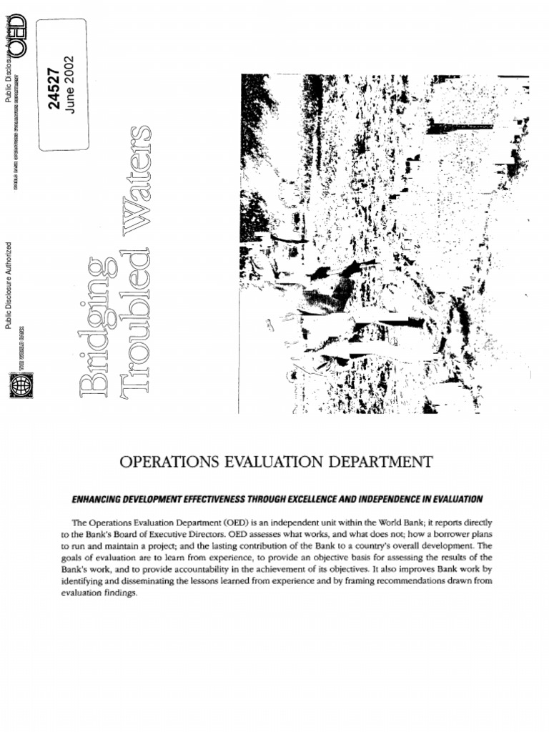 Bridging Trouble Waters | PDF | Water Resources | World Bank