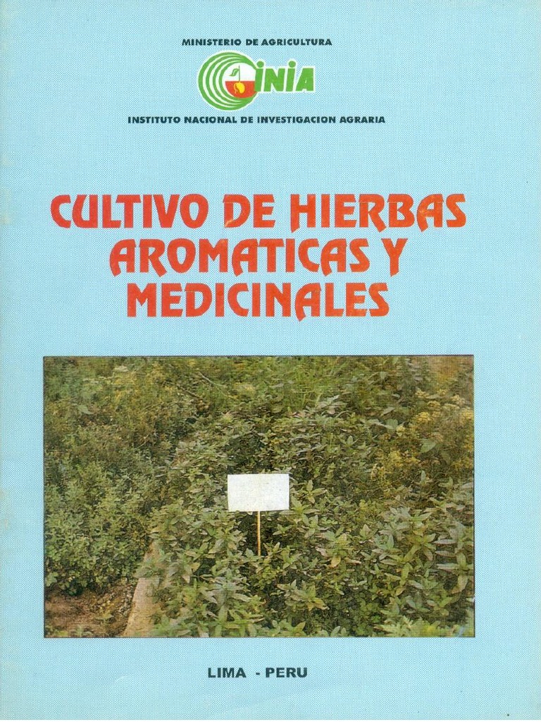 Folleto - Cultivo de Hierbas Aromaticas y Medicinales R.I. | PDF | Cilantro | Suelo