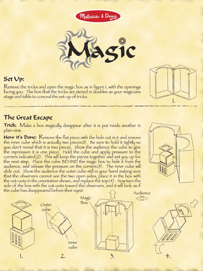 Magic Trick Instructions | PDF