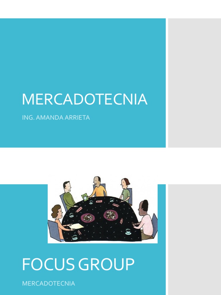 Focus Group | PDF | Grupo de enfoque | Producto (Negocio)