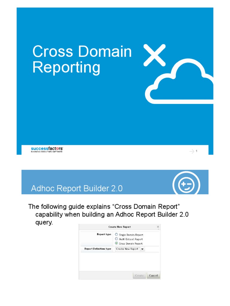 Cross Domain Reporting | PDF | Areas Of Computer Science | Information ...