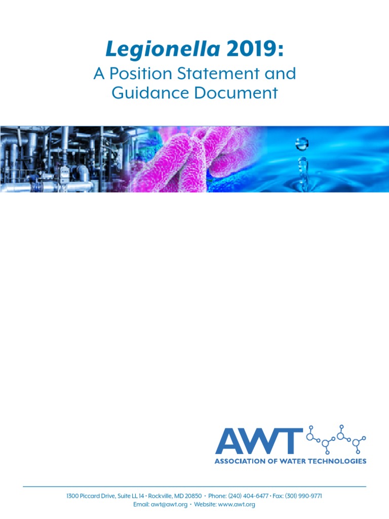 AWT Legionella Paper 2019 | PDF | Drinking Water | Pneumonia