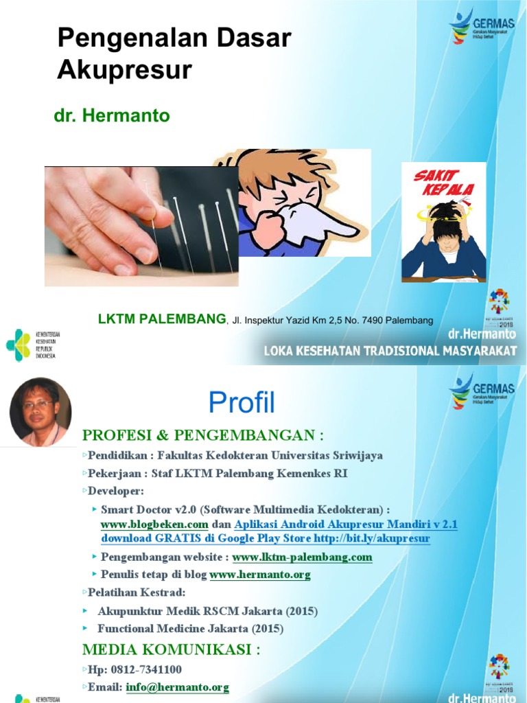 Pengenalan Dasar Akupresur | PDF | Kesehatan Holistik
