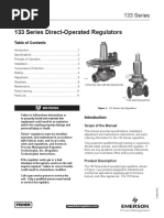 Fisher™ 133 Series Pressure Reducing Regulators | PDF | Valve ...