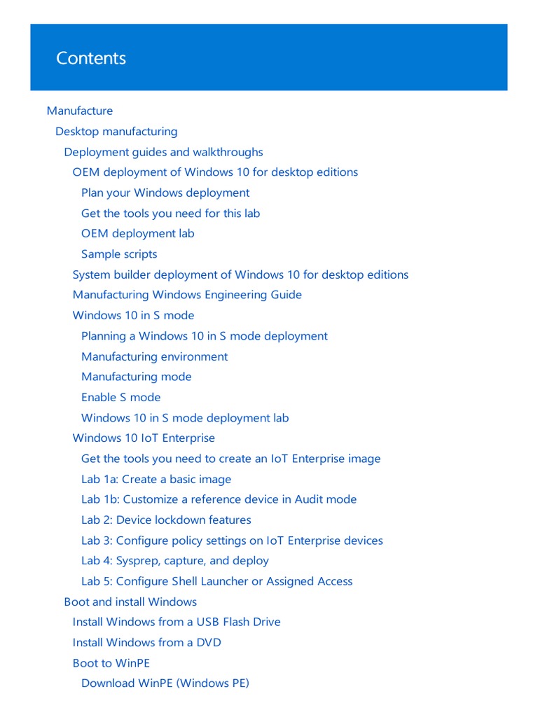 Best Win 10 Deployment Guide PDF | PDF | Windows 10 | Microsoft Windows