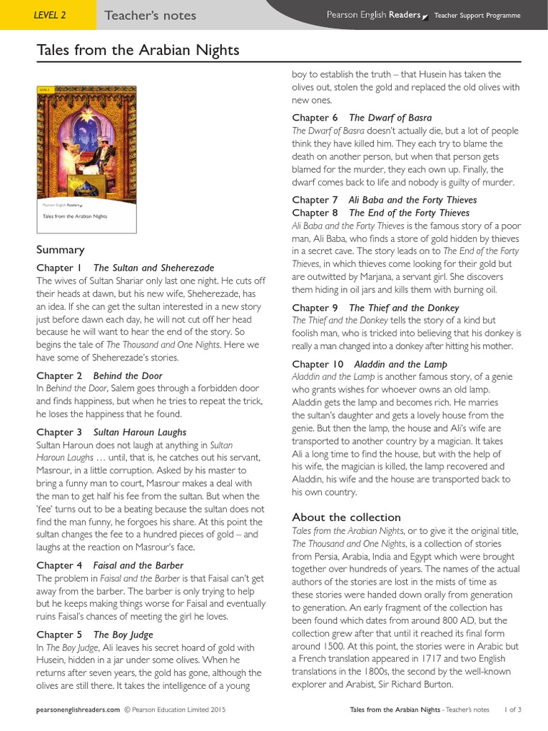 Tales From The Arabian Nights | PDF | One Thousand And One Nights