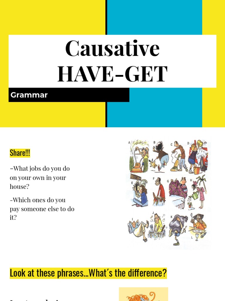 Causative Have | PDF | Language Arts & Discipline