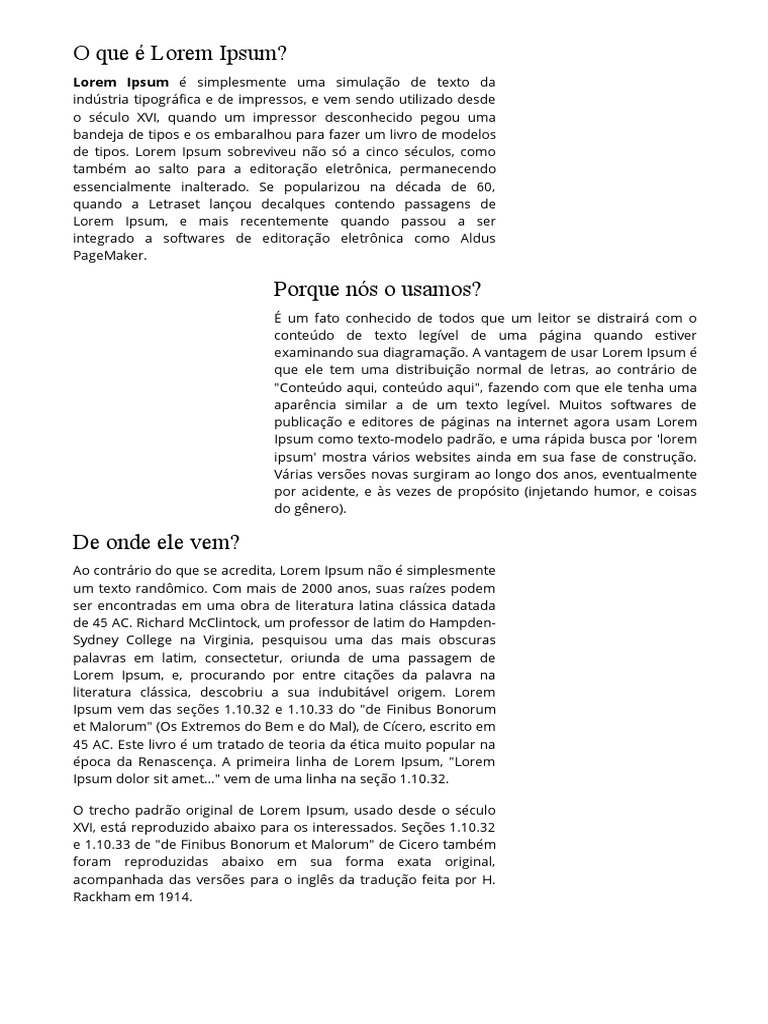 Lorem Ipsum - All The Facts - Lipsum Generator | PDF | Livros