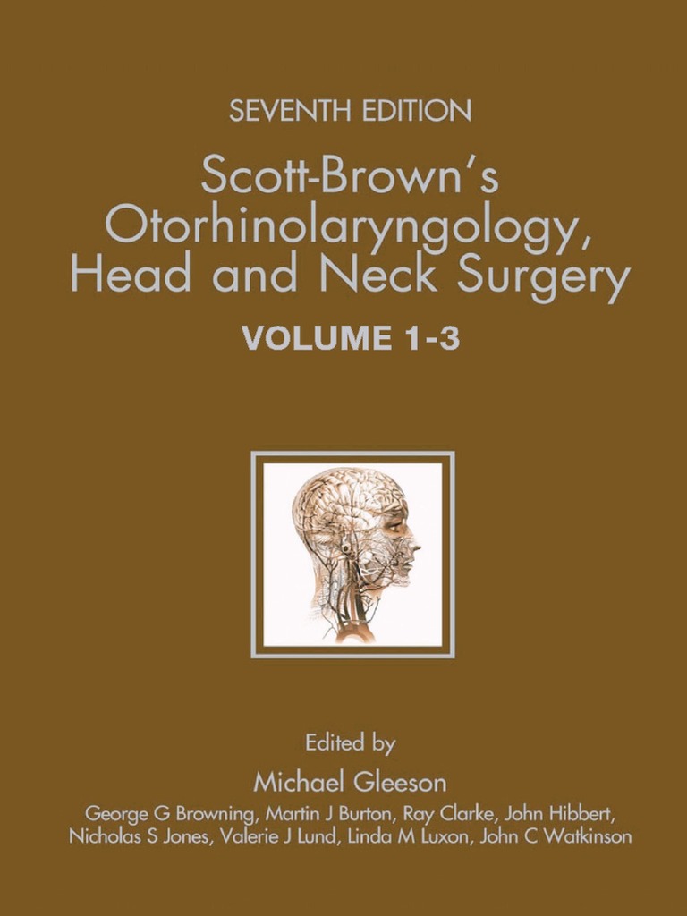 Scott-Brown's Otorhinolaryngology - Head and Neck Surgery PDF | PDF ...