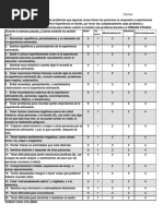 PCL 5 Spanish Version | PDF | Experiencia | Ira